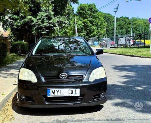 Melns Toyota Corolla 2005 Viļņa, ar dzinēja tilpumu 2.00 L un nobraukumu 342 tūkst. km par 1490 €, foto 8 vietnē AUTOMOTO.COM.LV