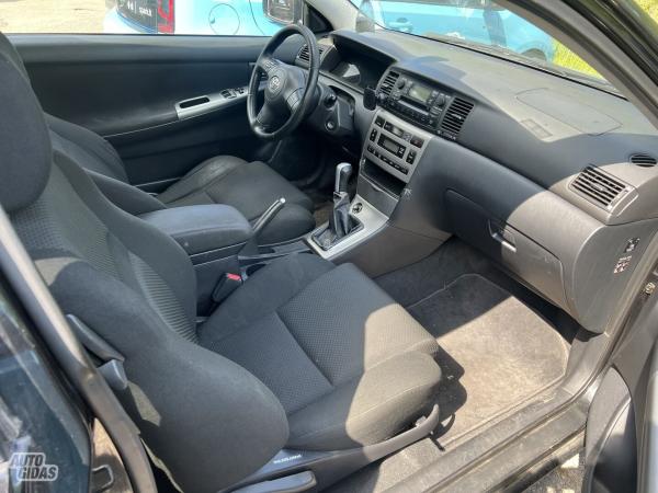 Black Toyota Corolla 2005 in Vilnius, with an engine capacity of 1.60 L and mileage of 237 thousand km for 450 €, photo 6 on AUTOMOTO.COM.LV