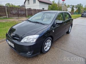 Melns Toyota Corolla 2006 Rīga, ar dzinēja tilpumu 1.40 L un nobraukumu 252 tūkst. km par 2200 €, foto 1 vietnē AUTOMOTO.COM.LV