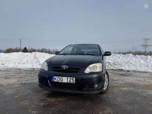 Black Toyota Corolla 2006 in Panevezys, with an engine capacity of 2.00 L and mileage of 212 thousand km for 1350 €, photo  on AUTOMOTO.COM.LV