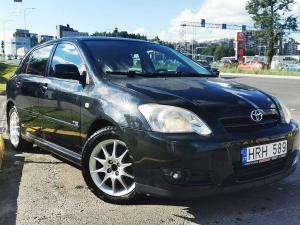 Melns Toyota Corolla 2006 Viļņa, ar dzinēja tilpumu 2.00 L un nobraukumu 308 tūkst. km par 1600 €, foto 21 vietnē AUTOMOTO.COM.LV