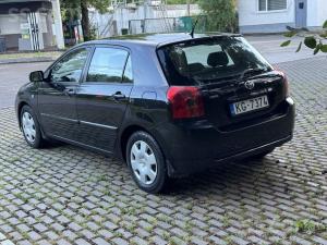 Melns Toyota Corolla 2006 Jūrmala, ar dzinēja tilpumu 1.60 L un nobraukumu 280 tūkst. km par 1850 €, foto  vietnē AUTOMOTO.COM.LV