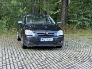Black Toyota Corolla 2006 in Jurmala, with an engine capacity of 1.60 L and mileage of 280 thousand km for 1850 €, photo 5 on AUTOMOTO.COM.LV