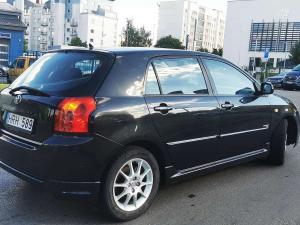 Black Toyota Corolla 2006 in Vilnius, with an engine capacity of 2.00 L and mileage of 315 thousand km for 1600 €, photo 12 on AUTOMOTO.COM.LV