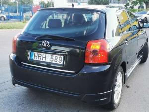Black Toyota Corolla 2006 in Vilnius, with an engine capacity of 2.00 L and mileage of 315 thousand km for 1600 €, photo 15 on AUTOMOTO.COM.LV