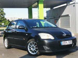 Black Toyota Corolla 2006 in Vilnius, with an engine capacity of 2.00 L and mileage of 315 thousand km for 1600 €, photo 17 on AUTOMOTO.COM.LV