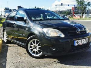 Black Toyota Corolla 2006 in Vilnius, with an engine capacity of 2.00 L and mileage of 315 thousand km for 1600 €, photo 18 on AUTOMOTO.COM.LV