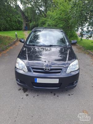 Melns Toyota Corolla 2006 Viļņa, ar dzinēja tilpumu 2.00 L un nobraukumu 305 tūkst. km par 1850 €, foto  vietnē AUTOMOTO.COM.LV