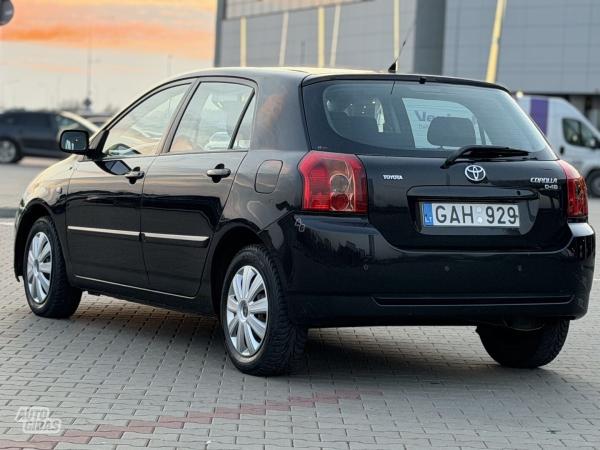 Black Toyota Corolla 2007 in Vilnius, with an engine capacity of 1.40 L and mileage of 180 thousand km for 2000 €, photo 7 on AUTOMOTO.COM.LV