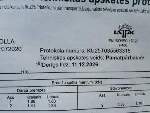 Черный Тойота Королла 2007 в Кулдига, объемом двигателя 1.40 л и пробегом 264 тыс. км за 2200 €, фото 16 на AUTOMOTO.COM.LV