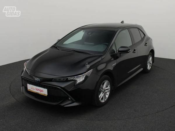 Black Toyota Corolla 2021 in Vilnius, with an engine capacity of 1.80 L and mileage of 57 thousand km for 18499 €, photo 1 on AUTOMOTO.COM.LV
