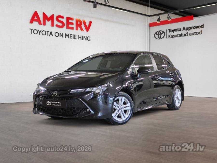 Melns Toyota Corolla 2022 Tallina, ar dzinēja tilpumu 1.20 L un nobraukumu 39 tūkst. km par 17990 €, foto 1 vietnē AUTOMOTO.COM.LV