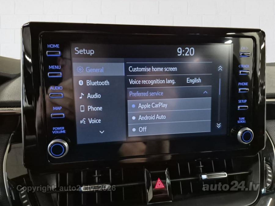 Melns Toyota Corolla 2022 Tallina, ar dzinēja tilpumu 1.20 L un nobraukumu 39 tūkst. km par 17990 €, foto 18 vietnē AUTOMOTO.COM.LV