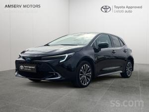 Melns Toyota Corolla 2023 Rīga, ar dzinēja tilpumu 1.80 L un nobraukumu 50 tūkst. km par 22500 €, foto  vietnē AUTOMOTO.COM.LV
