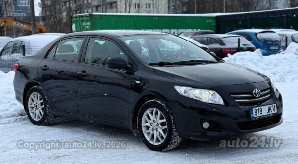 Black Toyota Corolla 2007 in Tallinn, with an engine capacity of 1.60 L and mileage of 114 thousand km for 3999 €, photo 2 on AUTOMOTO.COM.LV