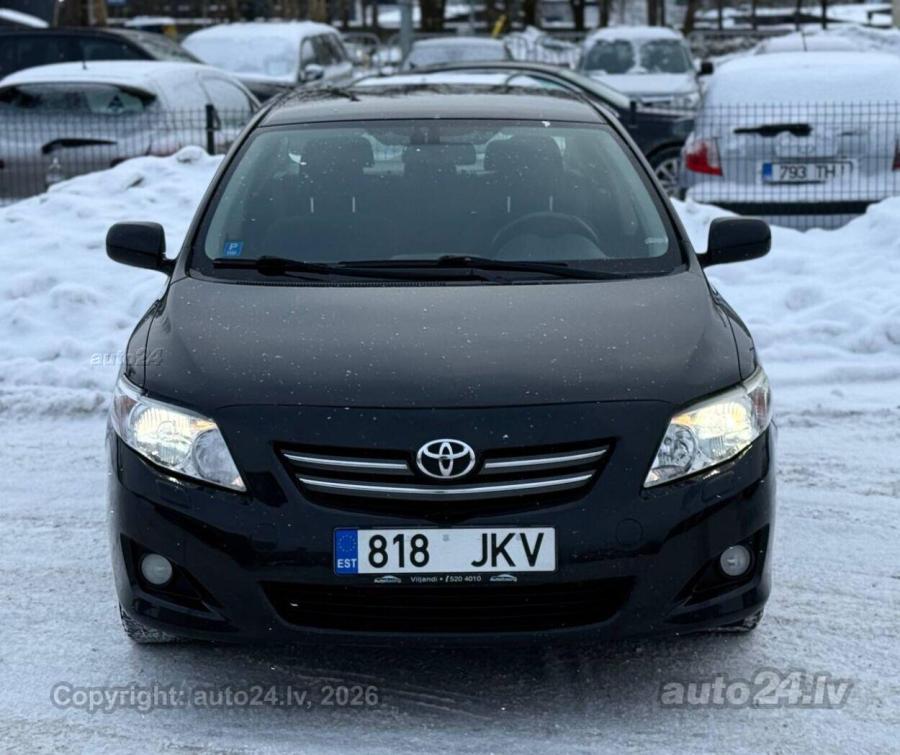 Melns Toyota Corolla 2007 Tallina, ar dzinēja tilpumu 1.60 L un nobraukumu 114 tūkst. km par 3999 €, foto 3 vietnē AUTOMOTO.COM.LV