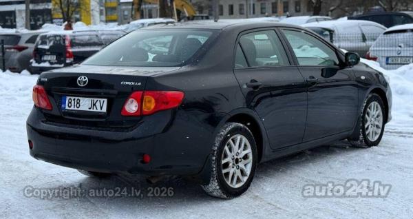 Black Toyota Corolla 2007 in Tallinn, with an engine capacity of 1.60 L and mileage of 114 thousand km for 3999 €, photo 7 on AUTOMOTO.COM.LV