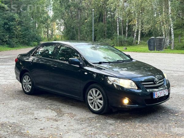 Black Toyota Corolla 2008 in Riga, with an engine capacity of 2.00 L and mileage of 0 thousand km for 3599 €, photo 8 on AUTOMOTO.COM.LV