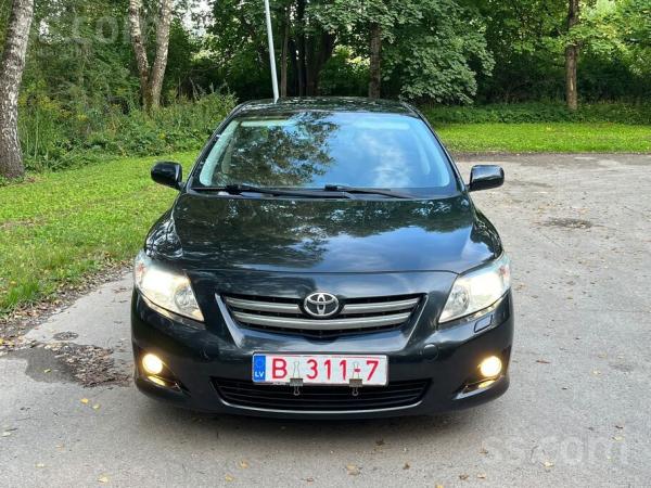 Black Toyota Corolla 2008 in Riga, with an engine capacity of 2.00 L and mileage of 0 thousand km for 3599 €, photo 9 on AUTOMOTO.COM.LV