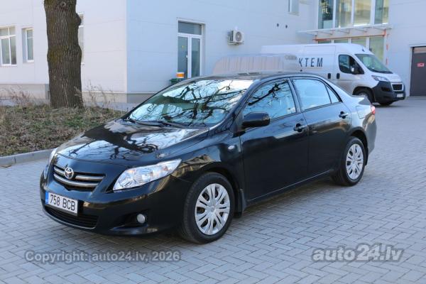 Melns Toyota Corolla 2009 Tartu, ar dzinēja tilpumu 1.60 L un nobraukumu 167 tūkst. km par 3999 €, foto 1 vietnē AUTOMOTO.COM.LV