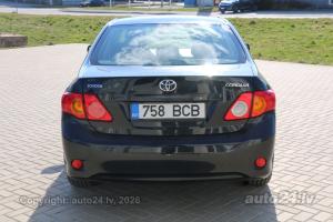 Black Toyota Corolla 2009 in Tartu, with an engine capacity of 1.60 L and mileage of 167 thousand km for 3999 €, photo 8 on AUTOMOTO.COM.LV