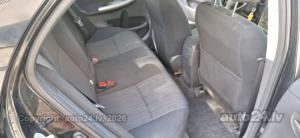 Black Toyota Corolla 2009 in Parnu, with an engine capacity of 1.40 L and mileage of 246 thousand km for 3490 €, photo 13 on AUTOMOTO.COM.LV
