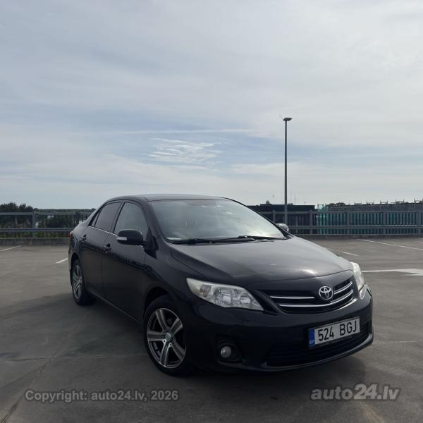 Black Toyota Corolla 2012 in Tallinn, with an engine capacity of 1.60 L and mileage of 238 thousand km for 4100 €, photo 2 on AUTOMOTO.COM.LV