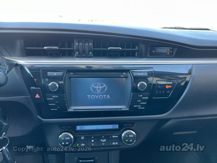 Melns Toyota Corolla 2013 Paide, ar dzinēja tilpumu 1.60 L un nobraukumu 100 tūkst. km par 8999 €, foto 11 vietnē AUTOMOTO.COM.LV
