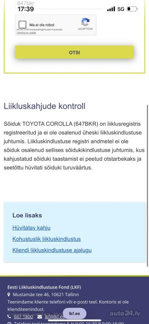 Melns Toyota Corolla 2013 Paide, ar dzinēja tilpumu 1.60 L un nobraukumu 100 tūkst. km par 8999 €, foto 22 vietnē AUTOMOTO.COM.LV