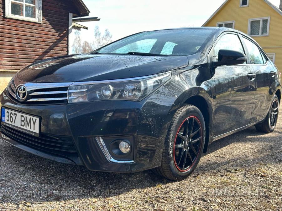 Melns Toyota Corolla 2014 Tallina, ar dzinēja tilpumu 1.60 L un nobraukumu 210 tūkst. km par 8800 €, foto 11 vietnē AUTOMOTO.COM.LV