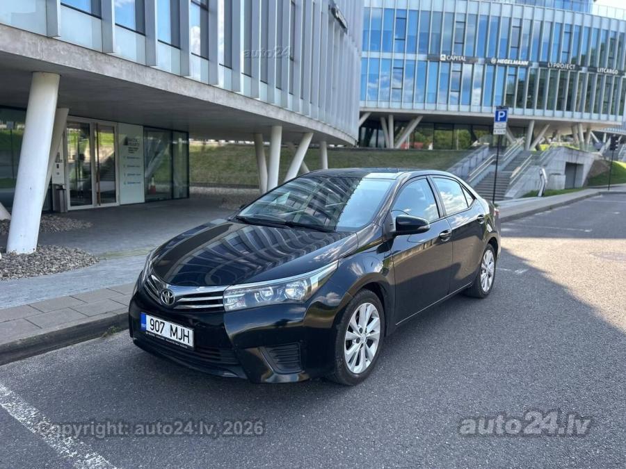 Melns Toyota Corolla 2014 Tallina, ar dzinēja tilpumu 1.60 L un nobraukumu 355 tūkst. km par 4995 €, foto 6 vietnē AUTOMOTO.COM.LV