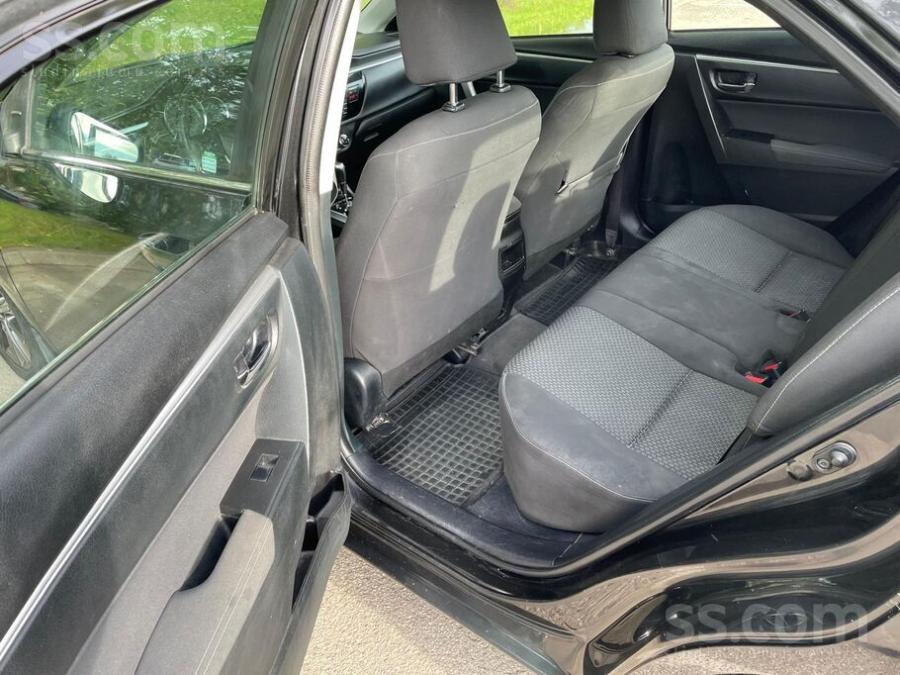 Melns Toyota Corolla 2015 Rīga, ar dzinēja tilpumu 1.60 L un nobraukumu 429 tūkst. km par 4690 €, foto 11 vietnē AUTOMOTO.COM.LV