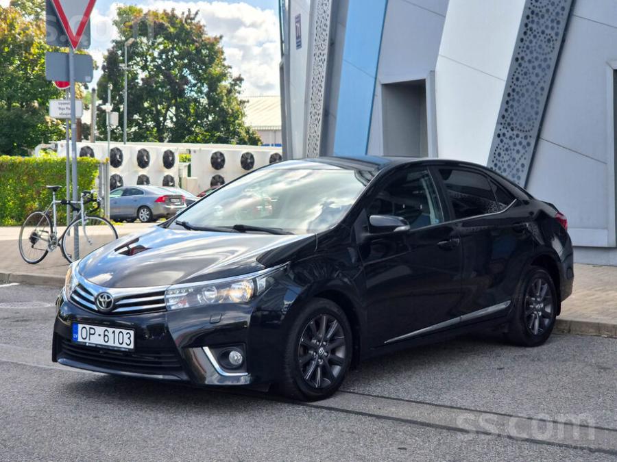 Melns Toyota Corolla 2015 Rīga, ar dzinēja tilpumu 1.60 L un nobraukumu 222 tūkst. km par 7350 €, foto 4 vietnē AUTOMOTO.COM.LV