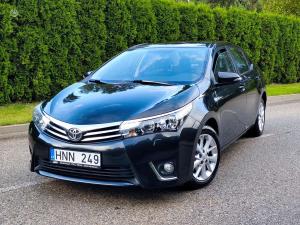 Melns Toyota Corolla 2015 Anykščiai, ar dzinēja tilpumu 1.60 L un nobraukumu 140 tūkst. km par 8450 €, foto  vietnē AUTOMOTO.COM.LV