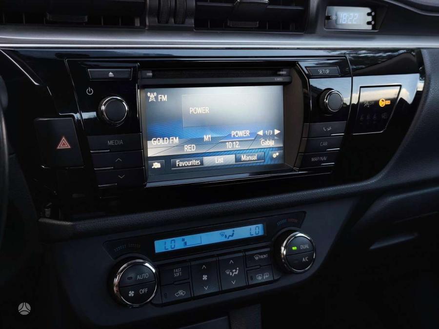 Melns Toyota Corolla 2015 Anykščiai, ar dzinēja tilpumu 1.60 L un nobraukumu 140 tūkst. km par 8450 €, foto 10 vietnē AUTOMOTO.COM.LV