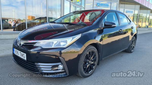Black Toyota Corolla 2016 in Tartu, with an engine capacity of 1.60 L and mileage of 268 thousand km for 6990 €, photo 1 on AUTOMOTO.COM.LV