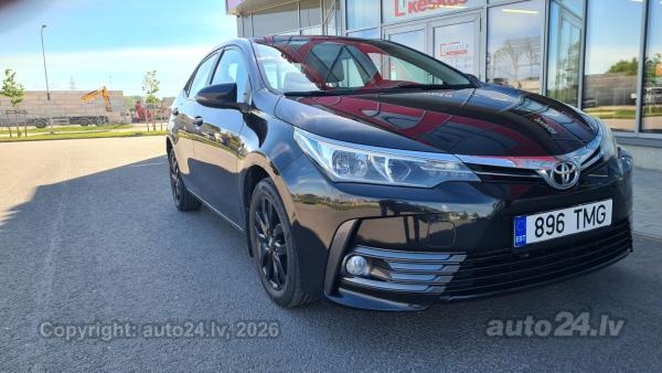 Black Toyota Corolla 2016 in Tartu, with an engine capacity of 1.60 L and mileage of 268 thousand km for 6990 €, photo 2 on AUTOMOTO.COM.LV