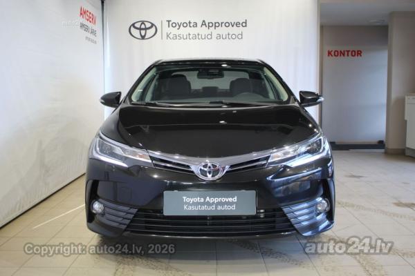 Black Toyota Corolla 2017 in Tallinn, with an engine capacity of 1.60 L and mileage of 115 thousand km for 11990 €, photo 5 on AUTOMOTO.COM.LV