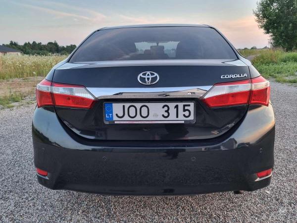 Melns Toyota Corolla 2017 Viļņa, ar dzinēja tilpumu 1.40 L un nobraukumu 290 tūkst. km par 6050 €, foto 7 vietnē AUTOMOTO.COM.LV