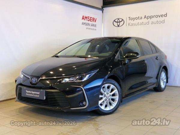 Black Toyota Corolla 2021 in Tallinn, with an engine capacity of 1.50 L and mileage of 62 thousand km for 13490 €, photo 1 on AUTOMOTO.COM.LV
