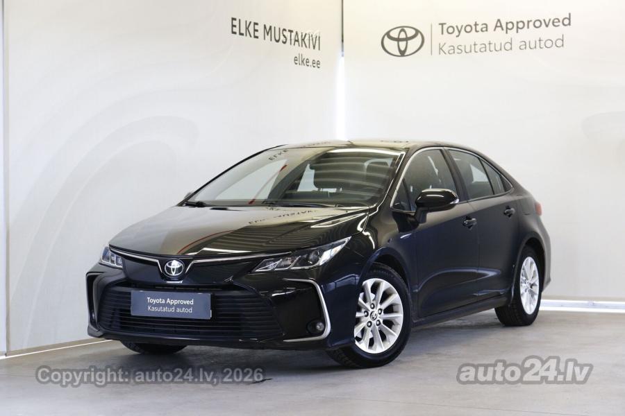 Melns Toyota Corolla 2021 Tallina, ar dzinēja tilpumu 1.49 L un nobraukumu 66 tūkst. km par 14990 €, foto 1 vietnē AUTOMOTO.COM.LV