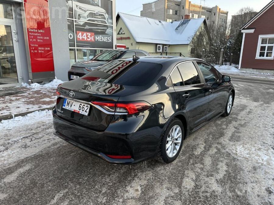 Черный Тойота Королла 2021 в Екабпилс, объемом двигателя 1.50 л и пробегом 96 тыс. км за 15300 €, фото 7 на AUTOMOTO.COM.LV