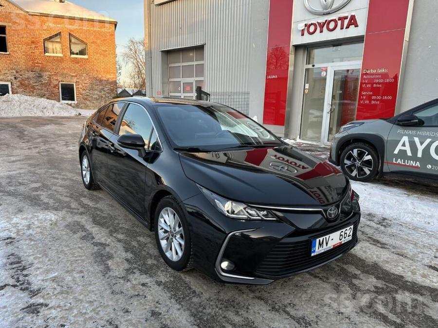 Черный Тойота Королла 2021 в Екабпилс, объемом двигателя 1.50 л и пробегом 96 тыс. км за 15300 €, фото 9 на AUTOMOTO.COM.LV