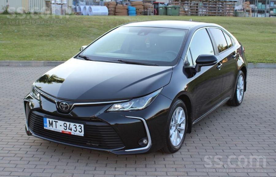 Черный Тойота Королла 2021 в Екабпилс, объемом двигателя 1.50 л и пробегом 60 тыс. км за 16200 €, фото 10 на AUTOMOTO.COM.LV