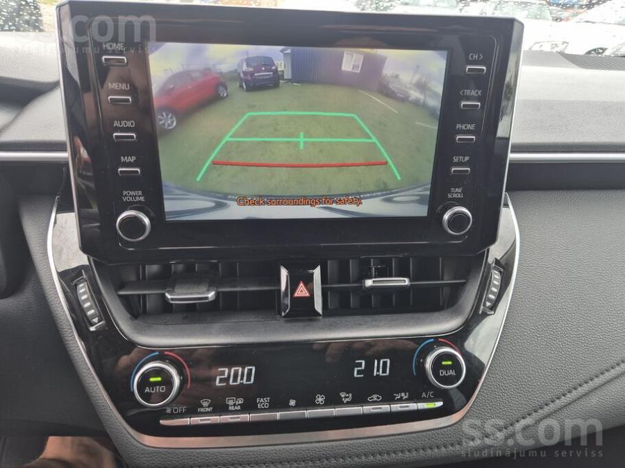 Black Toyota Corolla 2021 in Liepaja, with an engine capacity of 1.80 L and mileage of 186 thousand km for 14200 €, photo 21 on AUTOMOTO.COM.LV
