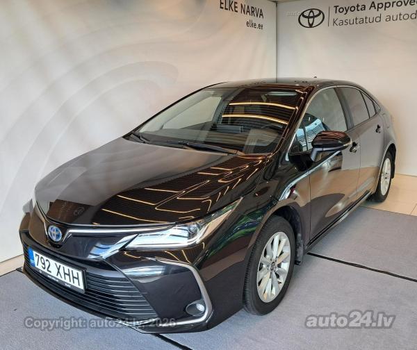 Melns Toyota Corolla 2022 Narva, ar dzinēja tilpumu 1.80 L un nobraukumu 24 tūkst. km par 20900 €, foto 1 vietnē AUTOMOTO.COM.LV