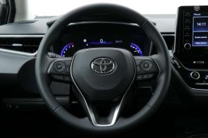 Black Toyota Corolla 2022 in Vilnius, with an engine capacity of 1.49 L and mileage of 23 thousand km for 19600 €, photo 14 on AUTOMOTO.COM.LV