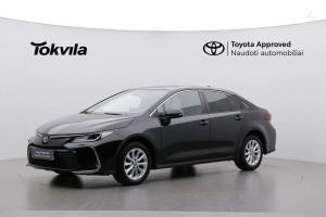 Melns Toyota Corolla 2022 Viļņa, ar dzinēja tilpumu 1.80 L un nobraukumu 85 tūkst. km par 23500 €, foto  vietnē AUTOMOTO.COM.LV
