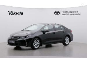 Melns Toyota Corolla 2022 Viļņa, ar dzinēja tilpumu 1.49 L un nobraukumu 23 tūkst. km par 19600 €, foto  vietnē AUTOMOTO.COM.LV