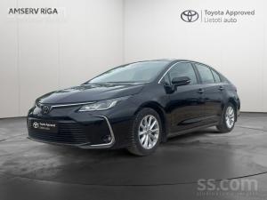 Black Toyota Corolla 2023 in Riga, with an engine capacity of 1.50 L and mileage of 53 thousand km for 17900 €, photo  on AUTOMOTO.COM.LV